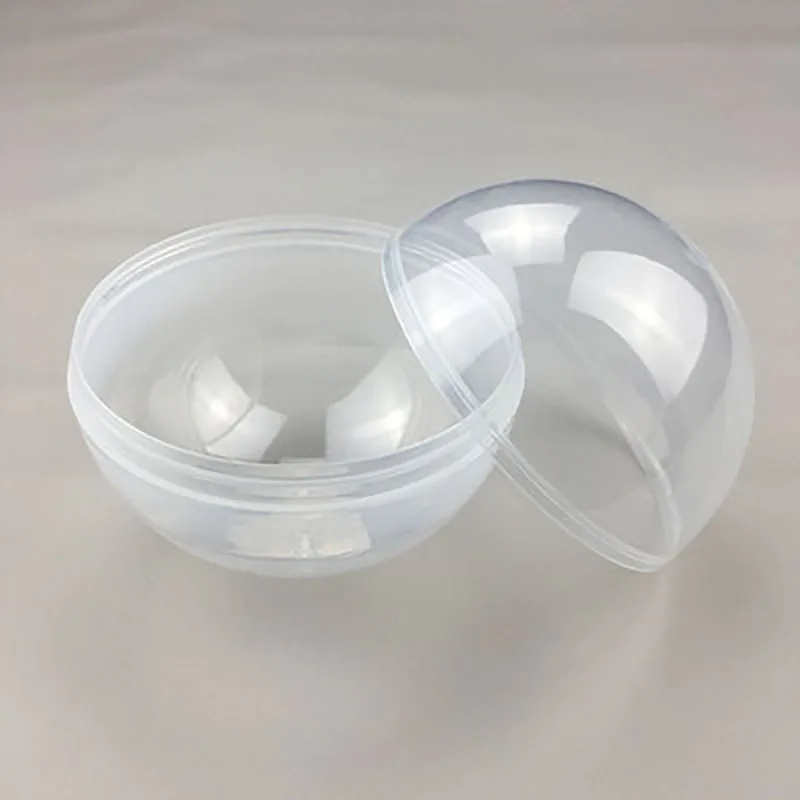20pcs 60mm Plastic Capsules Vending Ball Full Clear Balls Transparent ...