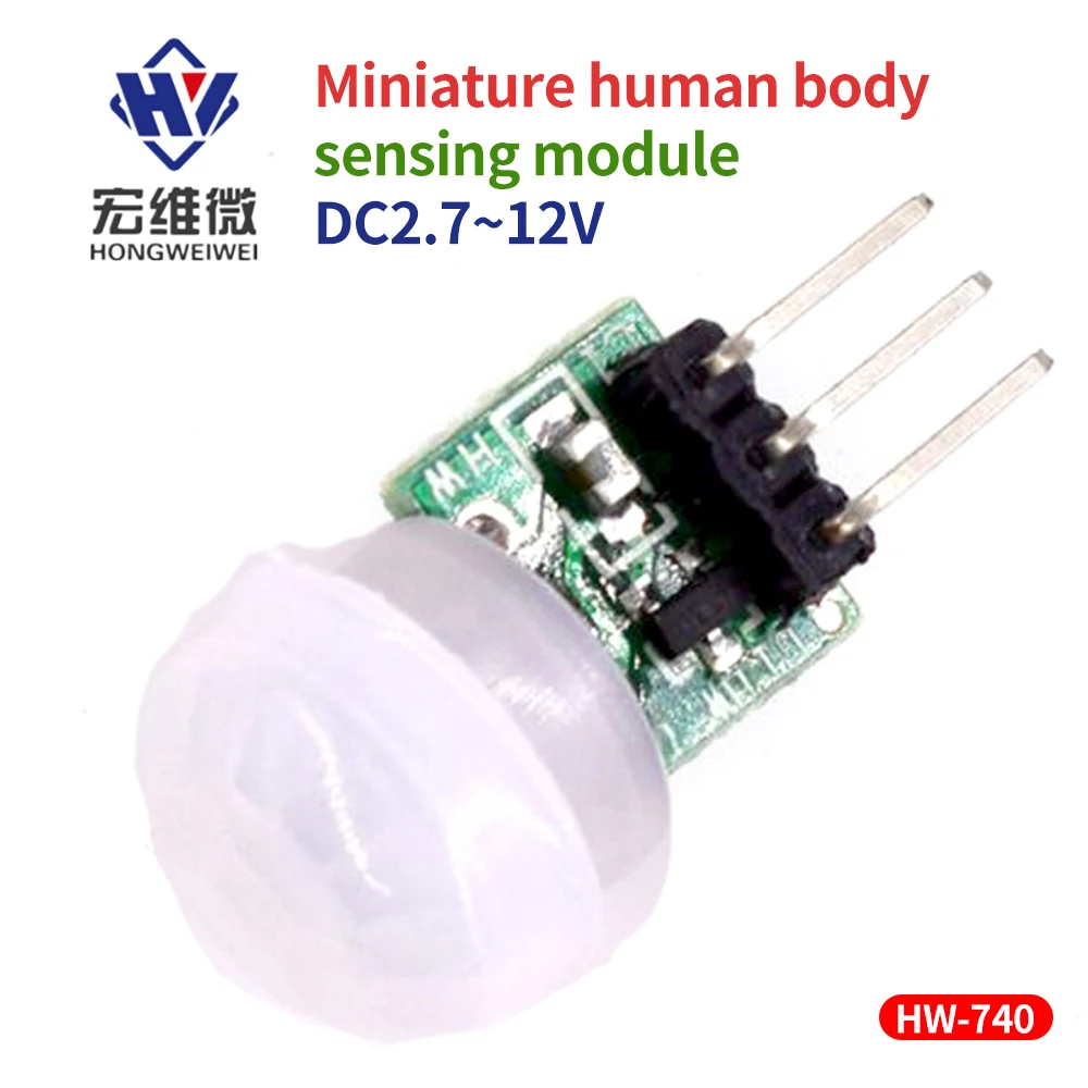 AM312 DC 2.7-12V Mini IR Pyroelectric Infrared PIR Motion Sensor Human ...