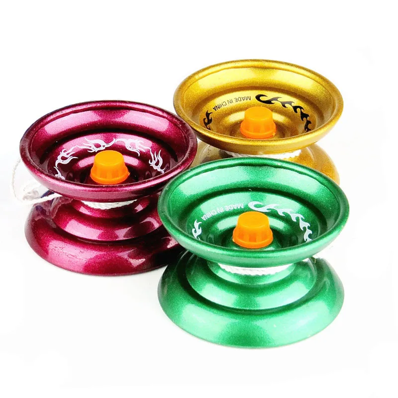 2Pcs-Alloy-Magic-Yoyo-For-Kids-Beginners-Juggling-Game-Jojo-Spielzeug ...
