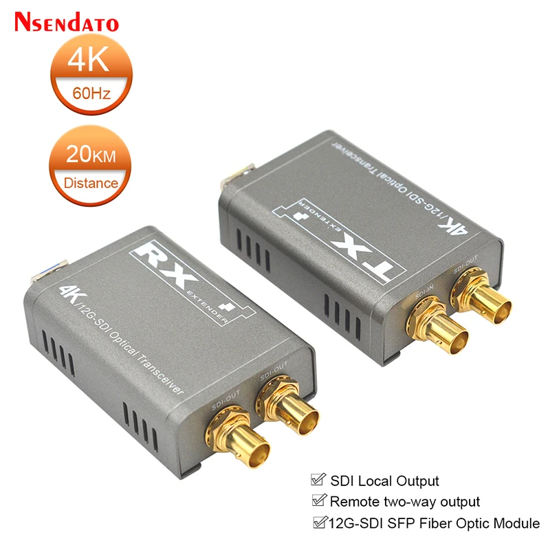 SDI-12G-Fiber-Extender-4K-60Hz-over-LC-Fiber-Optical-cable-20Km-HD-SDI ...
