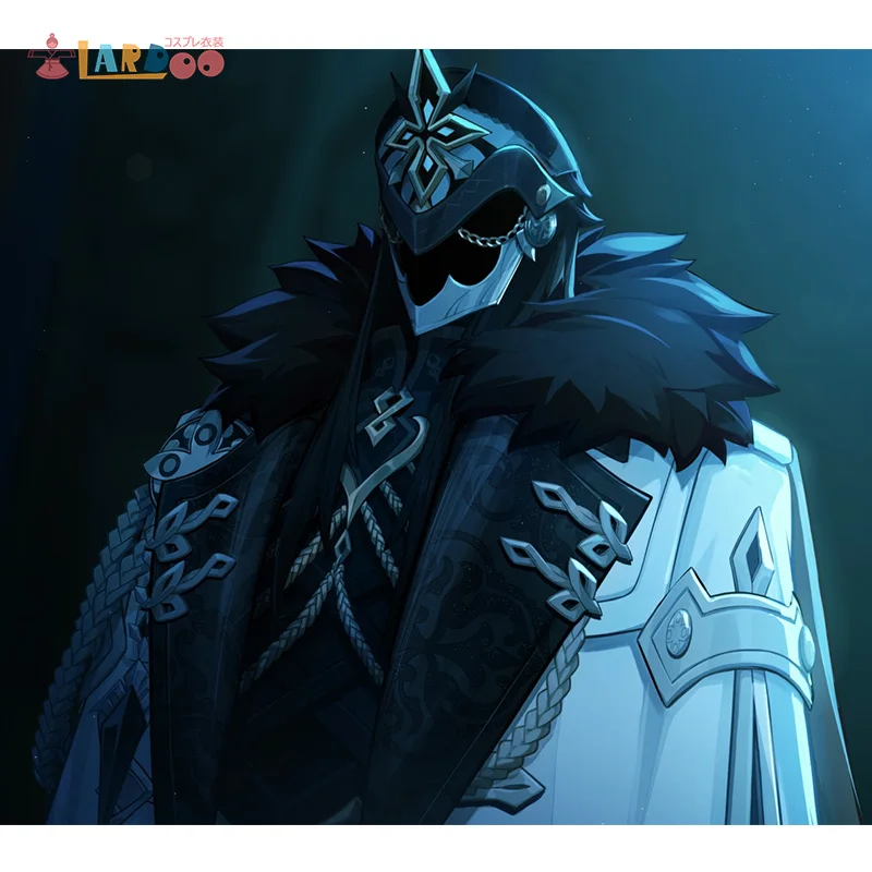 $6 Deposit = $8 Coupon Lardoo Genshin Impact Capitano Fatui Cosplay ...