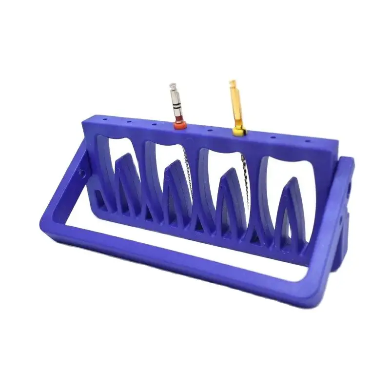 8-holes-Endo-Dispenser-Endodontic-File-Stand-Holder-Autoclavable-Dental ...