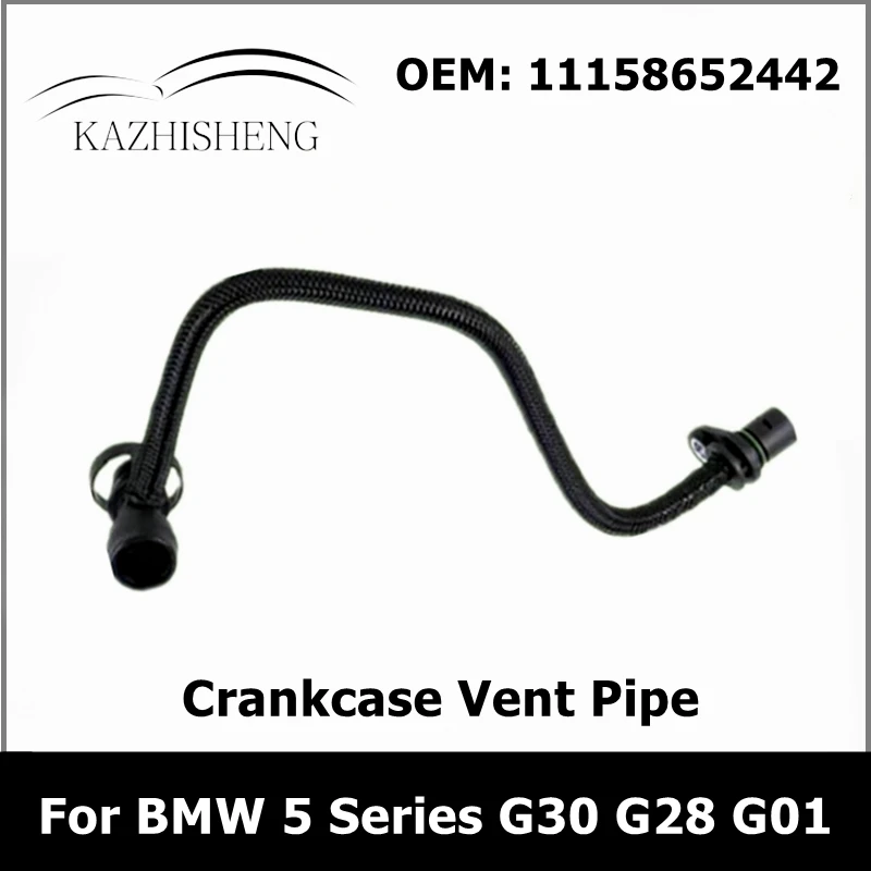 11158652442-Engine-Parts-Crankcase-Vent-Ventilation-Pipe-Hose-for-BMW-5 ...