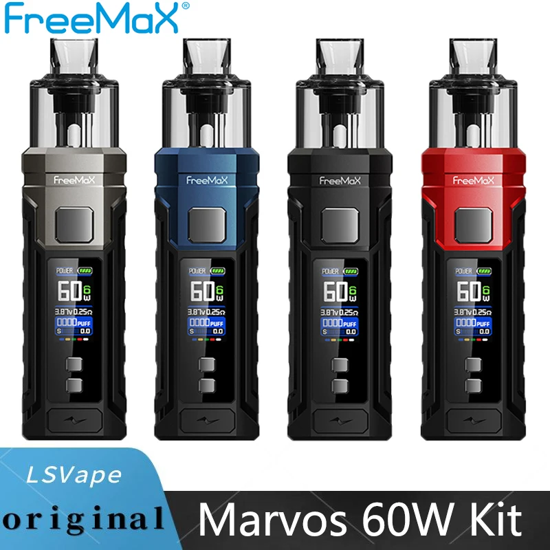Original Freemax Marvos 60w Kit 2000mah Built-in Battery Rdl/dtl Vaping ...