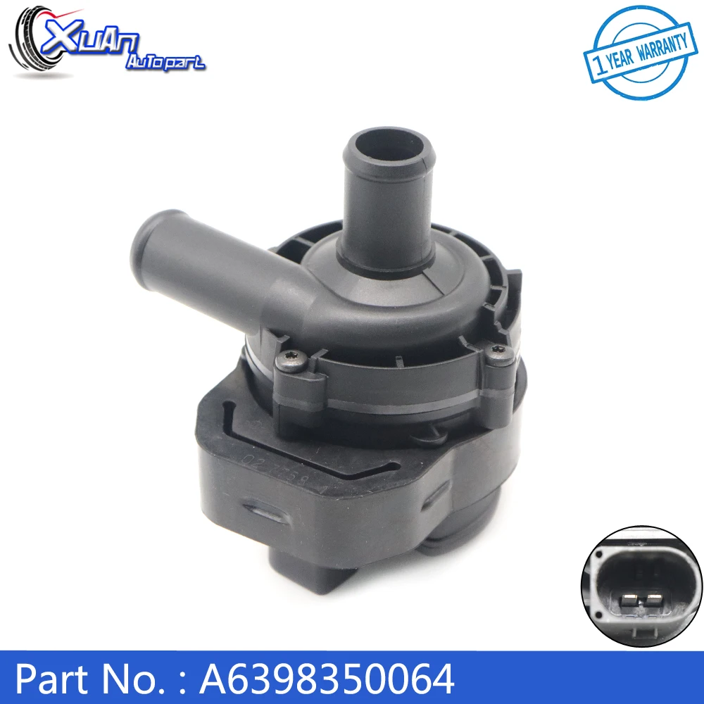 XUAN-Engine-Coolant-Auxiliary-Water-Pump-A6398350064-for-Mercedes-Benz ...