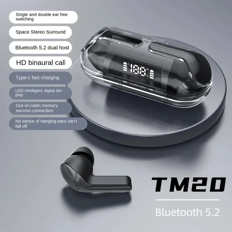 Original-TM20-Bluetooth-Headset-Wireless-Tws-Gaming-Support-Noise ...