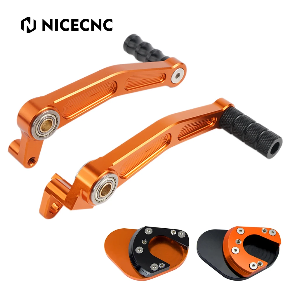Side Stand Pad Brake Gear Shift Pedal Levers Foot Peg For Ktm 125 200 ...