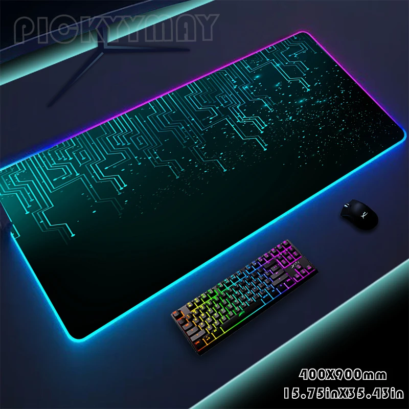 Technology-RGB-Mouse-Pad-Large-Mousepads-Gamer-Mousepad-LED-Desk-Pad ...