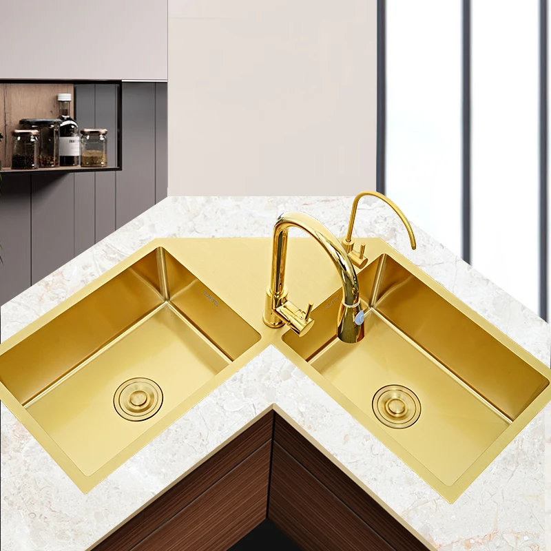 Small Double Bowl Kitchen Sink