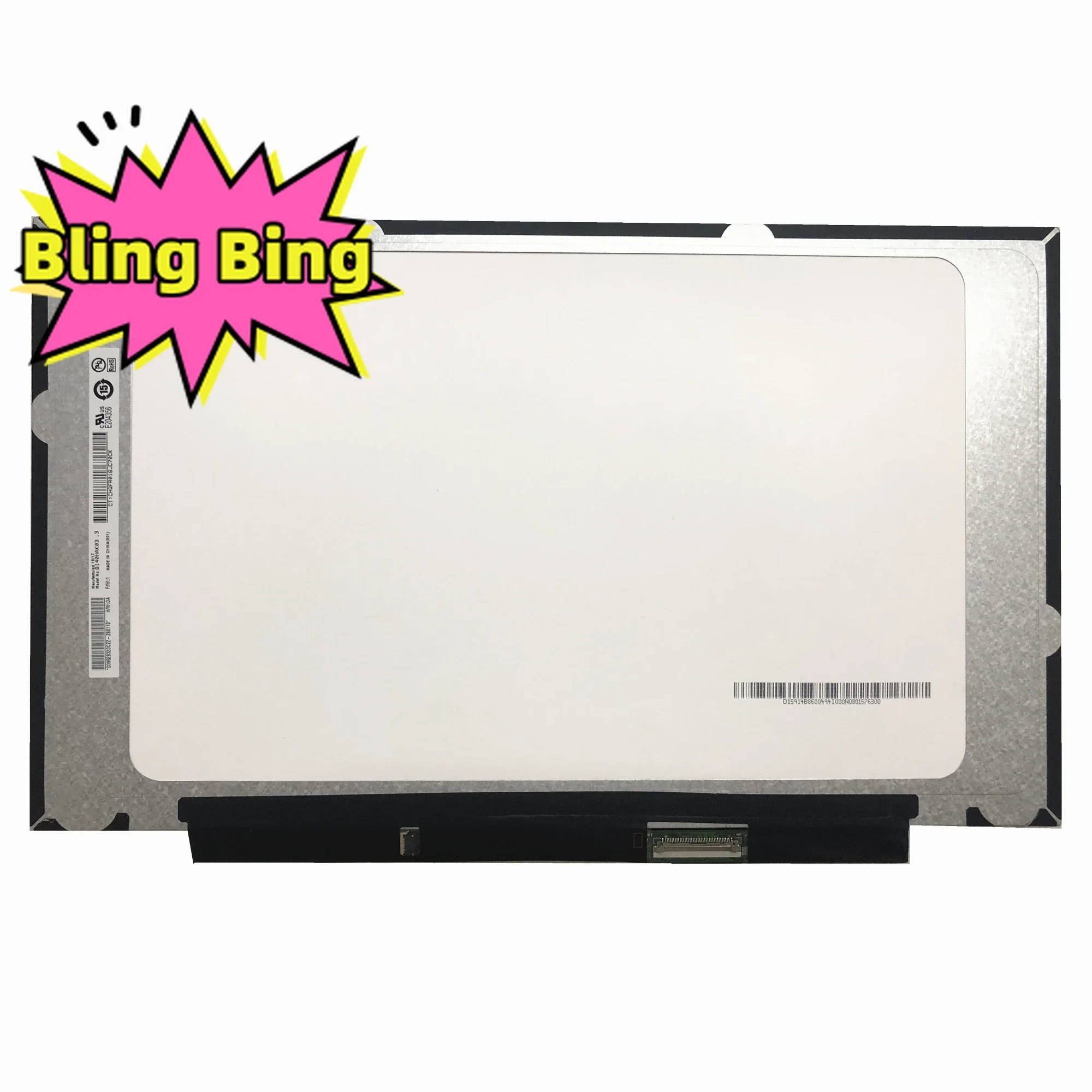B140HAK03.3 FHD IPS 40 PIN Laptop 60Hz Panel 1920X1080 EDP LCD Screen ...