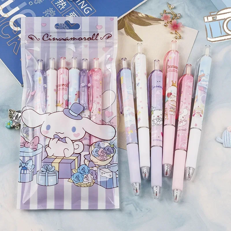 Sanrio-Anime-Cinnamoroll-Caneta-Gel-retr-til-para-estudantes-Exame ...