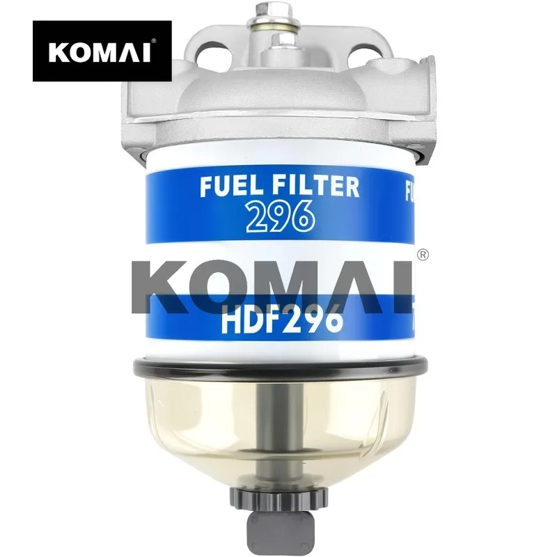 KOMAI 7111-296 Diesel Fuel Filter Assembly - Fit for F Massey Ferguson ...