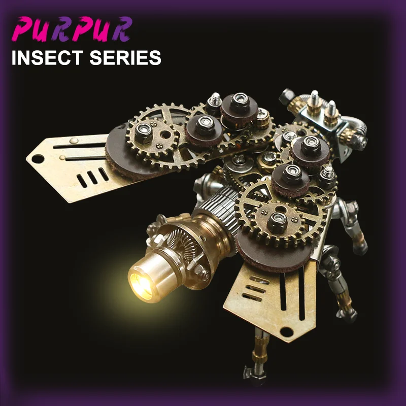 Insect-3D-Metal-Assembly-Ant-Firefly-Model-Art-Decoration-Creative ...