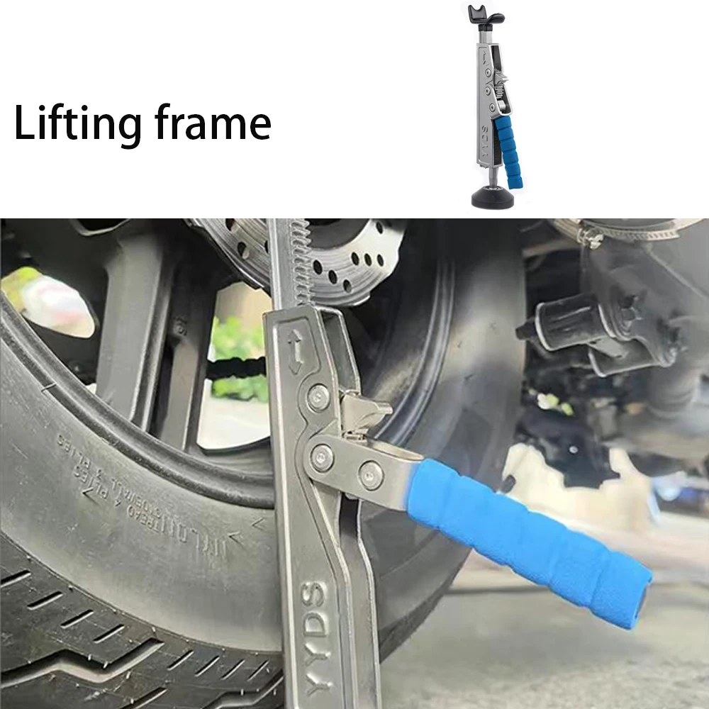 Motorcycle-Jack-Kickstand-Wheel-Support-Side-Stand-Paddock-Stable ...