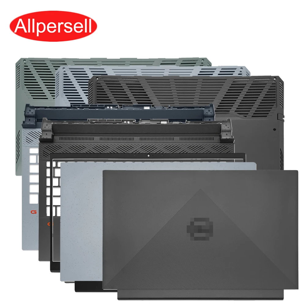 Laptop Cover For Dell G15 5510 5511 5515 Screen Back Shell Bezel Palm ...