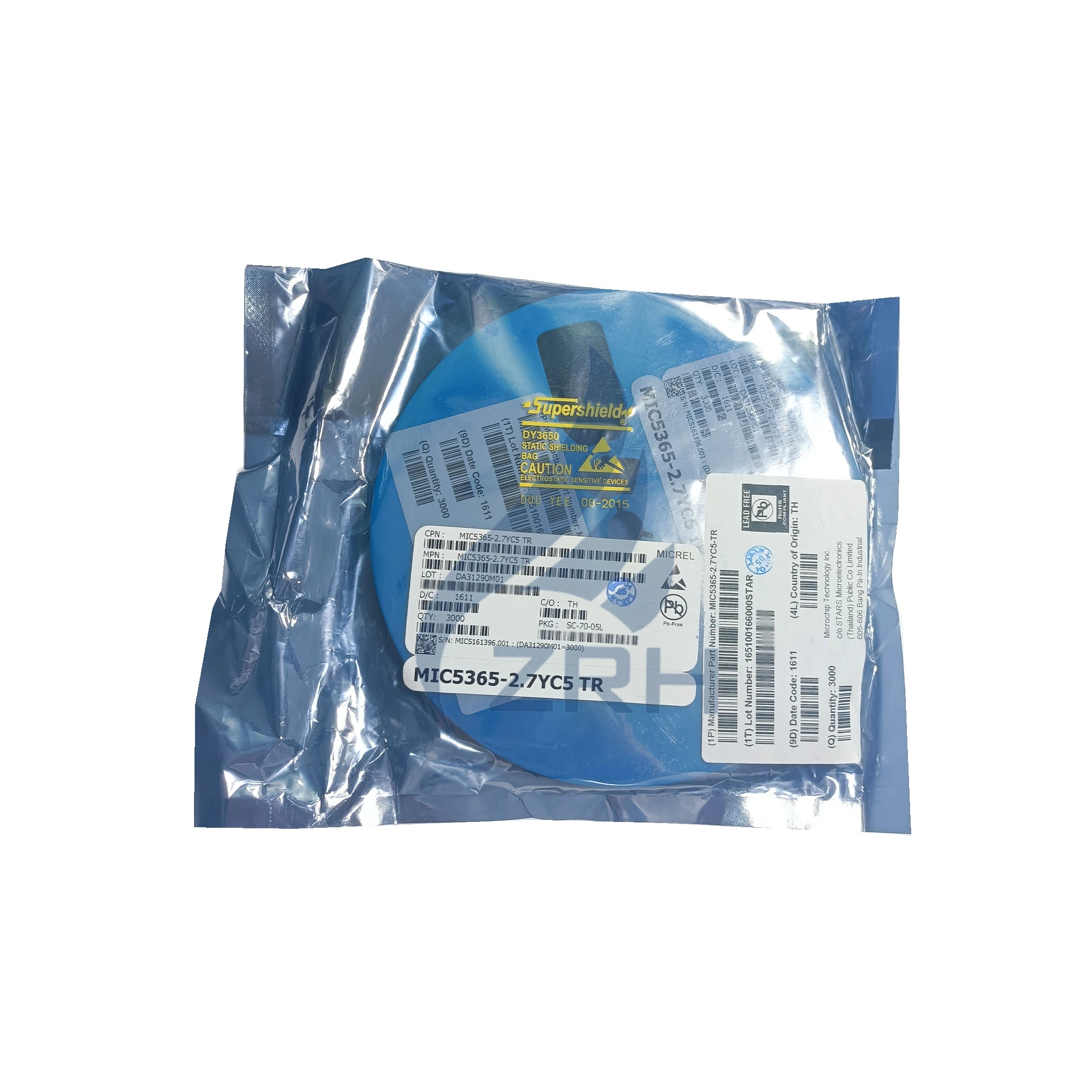 MIC5365-2.7YC5TR Integrated Circuit IC PMIC Voltage Regulator Brand New ...