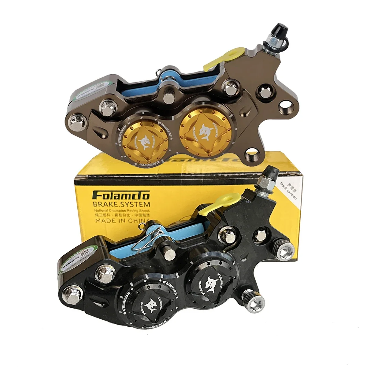 Motorcycle-4-Piston-Disc-Caliper-4-30mm-Pitching-40mm-Disks-Caliper ...