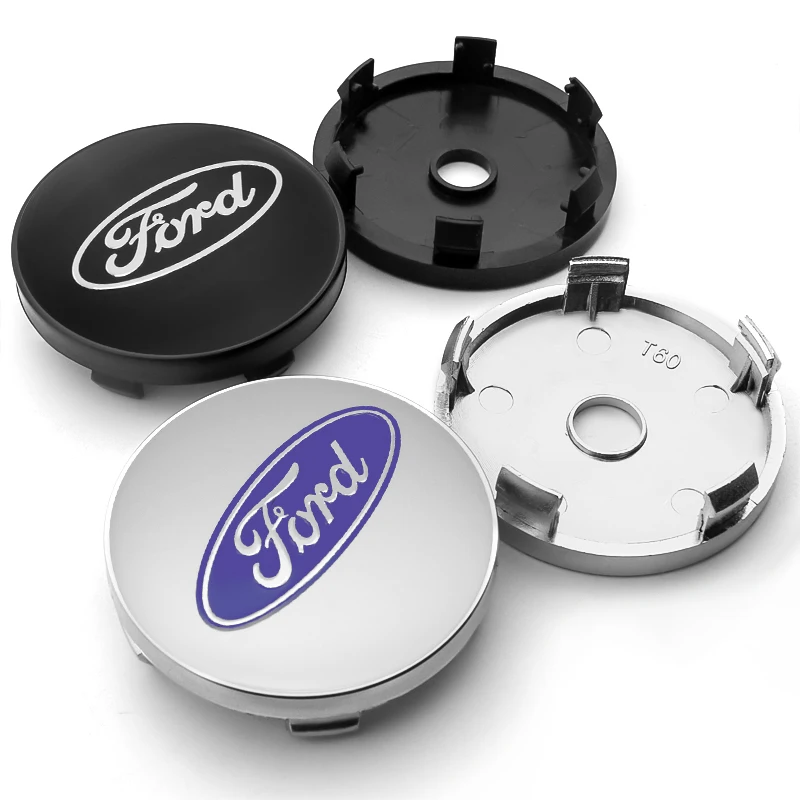 4Pcs 56mm 60mm 54mm Car Wheel Center Hub Cap Rim Cover Stickers For ...