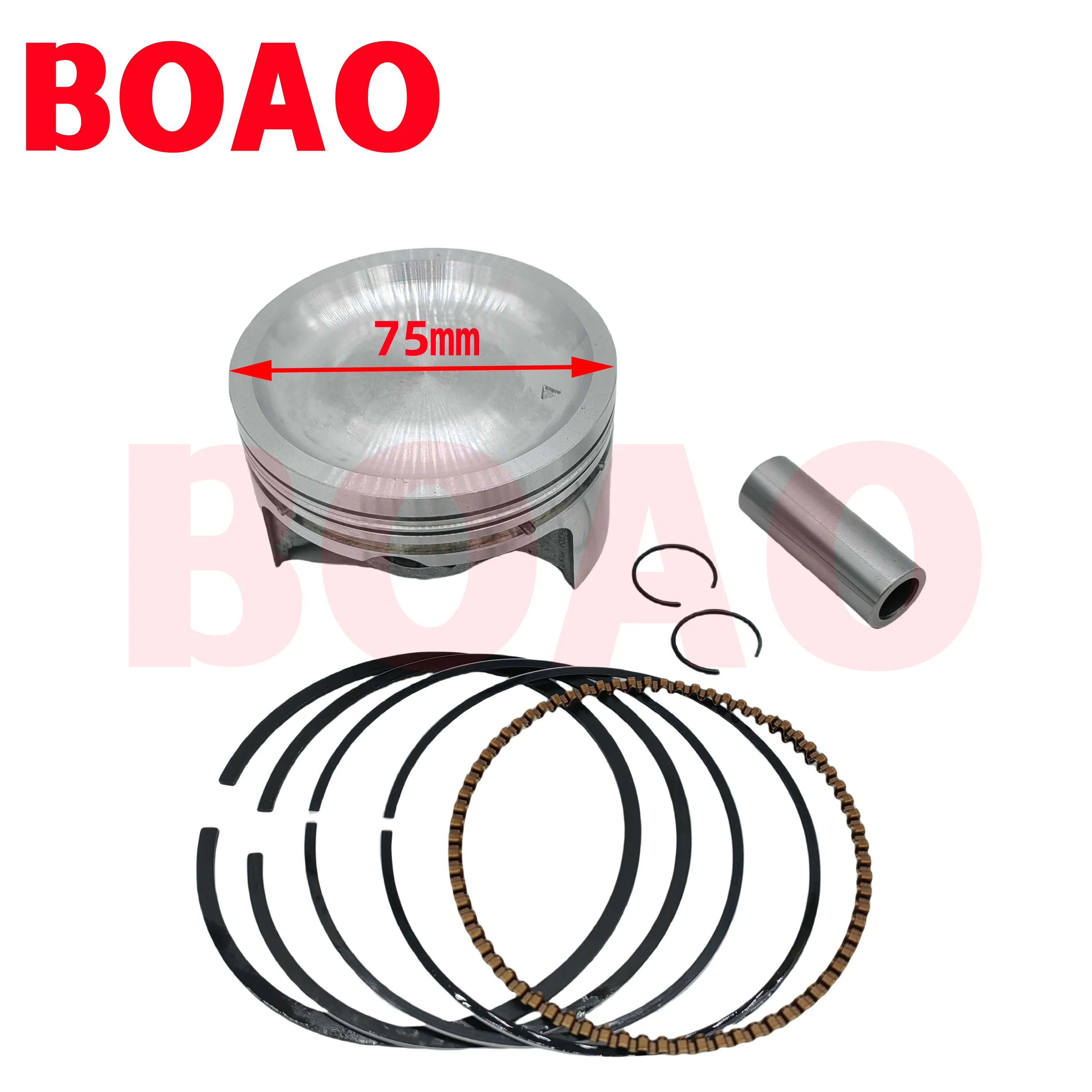 75mm piston ring kit for Aprilia SR300 GTS300 motorcycle engine ...