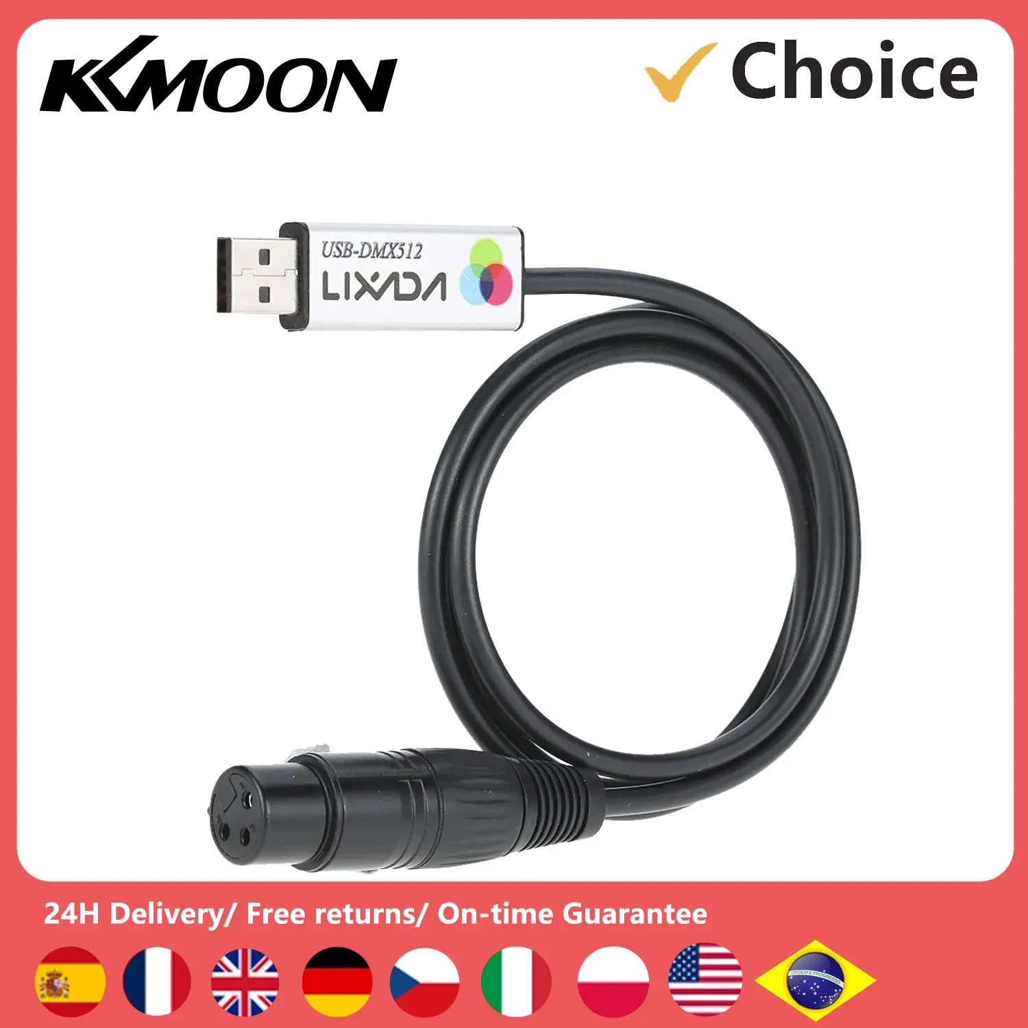 USB-To-DMX-Interface-Adapter-LED-DMX512-Computer-PC-Stage-Lighting ...