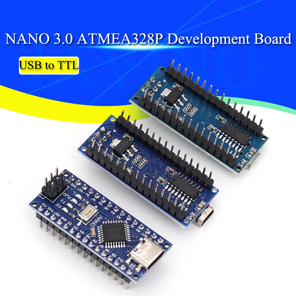 Nano-Controlador-com-Bootloader-Mini-Driver-USB-Nano-CH340-ATMEGA328 ...