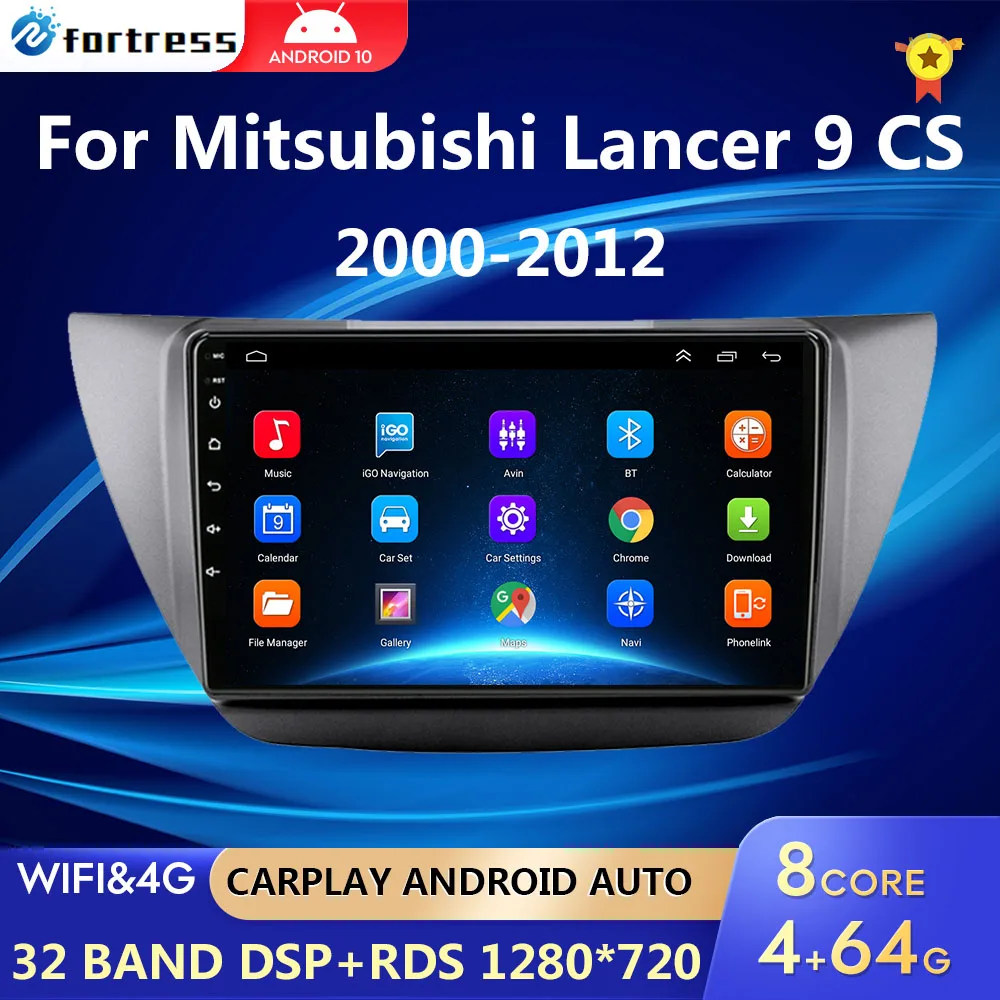 R-dio-do-carro-de-carplay-dsp-android-10-para-mitsubishi-lancer-9-cs ...