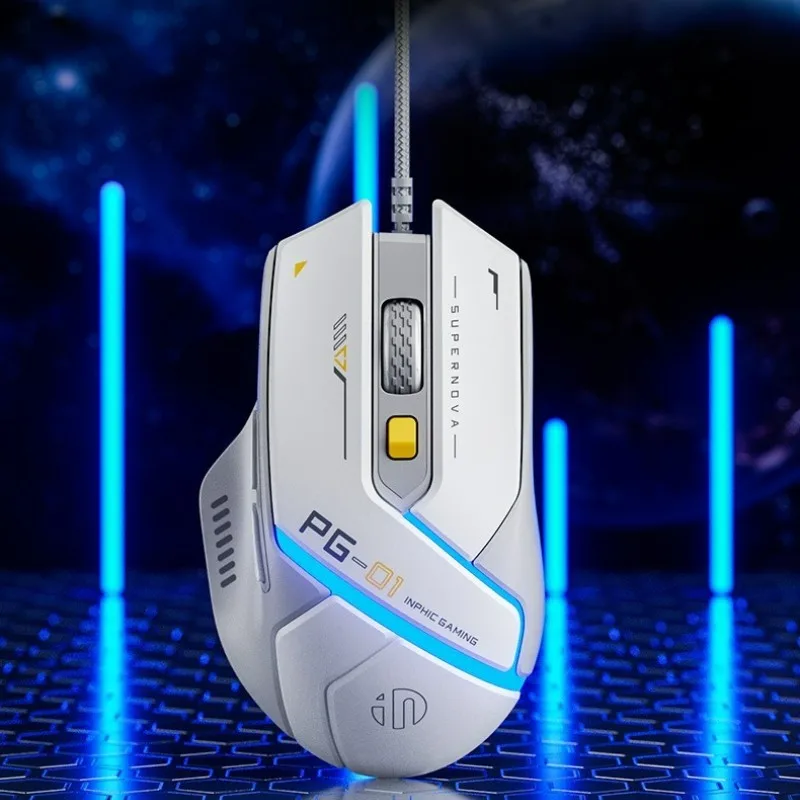 Wired-Mouse-Gaming-Mouse-RGB-Light-Emitting-Hardware-Macro-Programming ...