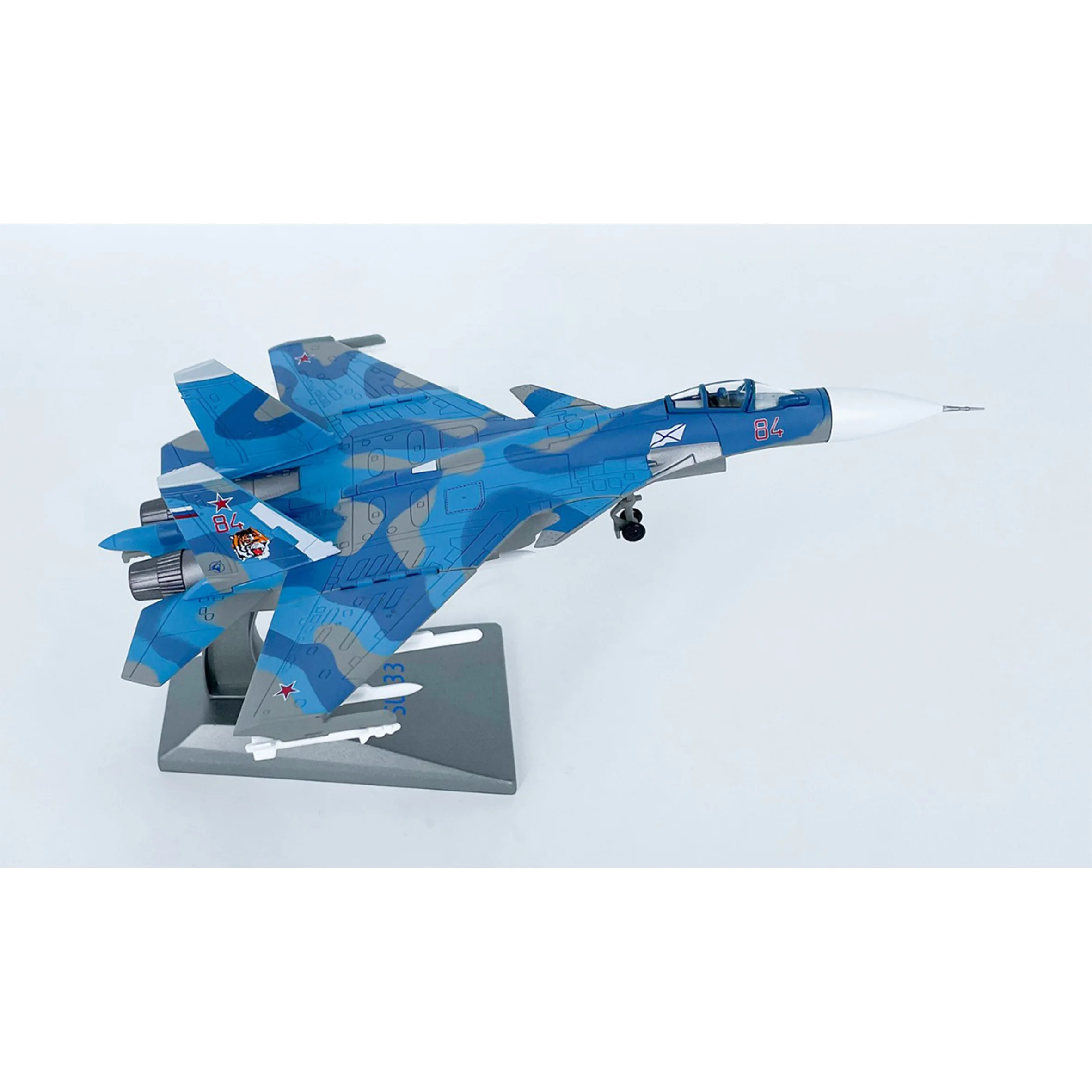 1: 100 Russian SU-33 fighter model Alloy finished product model ...