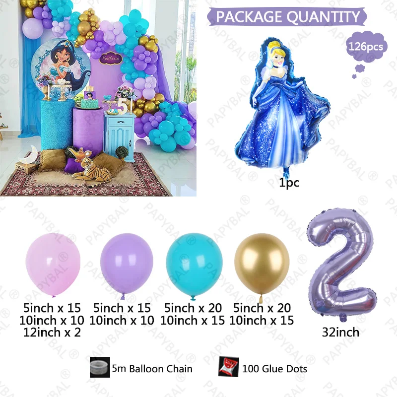 Princess Jasmine Decorations