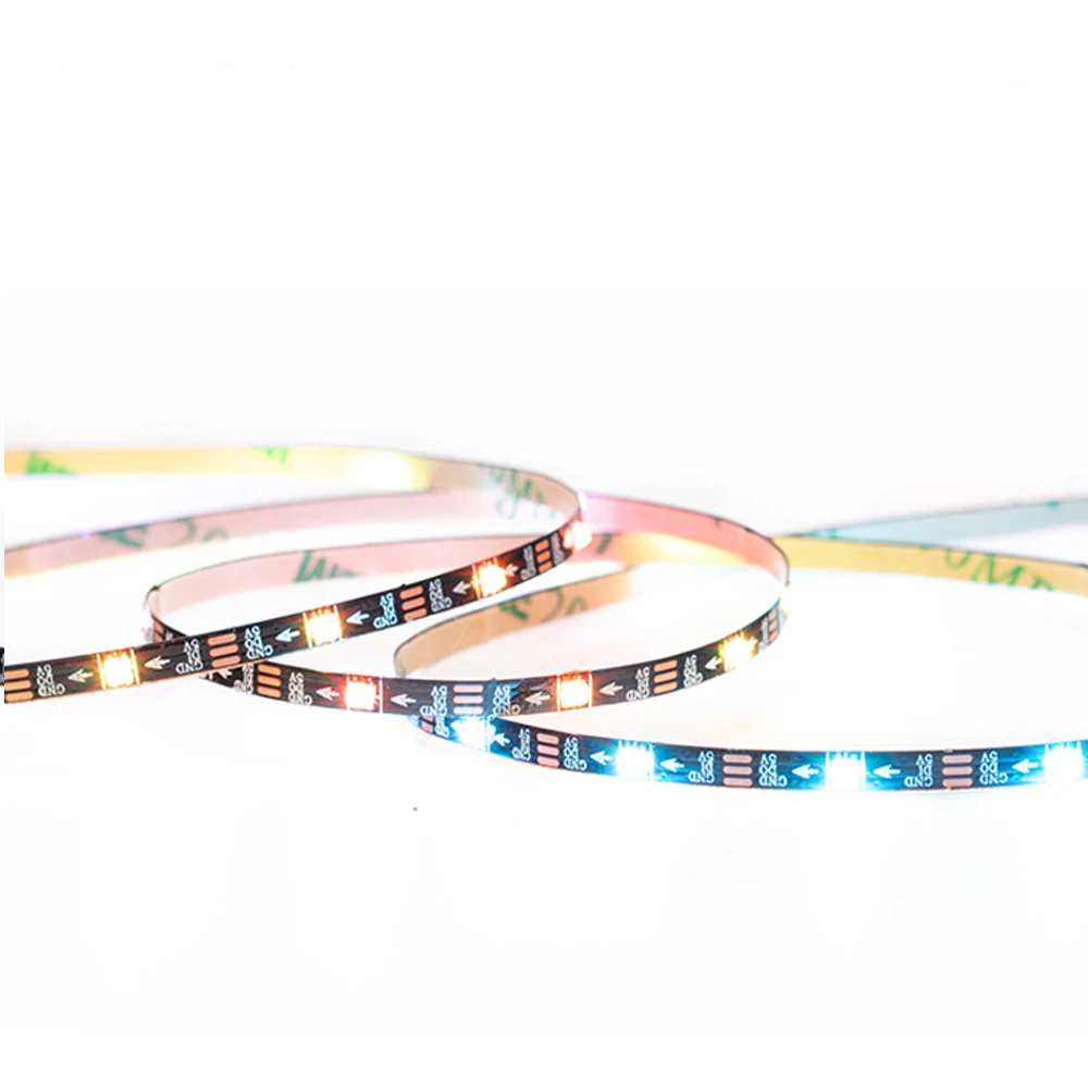3mm-4mm-5mm-Narrow-Width-PCB-WS2812B-Pixel-LED-Strip-light-SK6812 ...