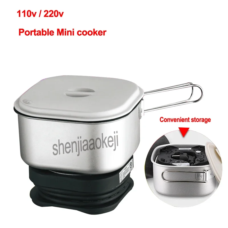 110V-220v-350w-Dual-Voltage-Portable-Mini-Cooker-Dormitory-Boiled ...