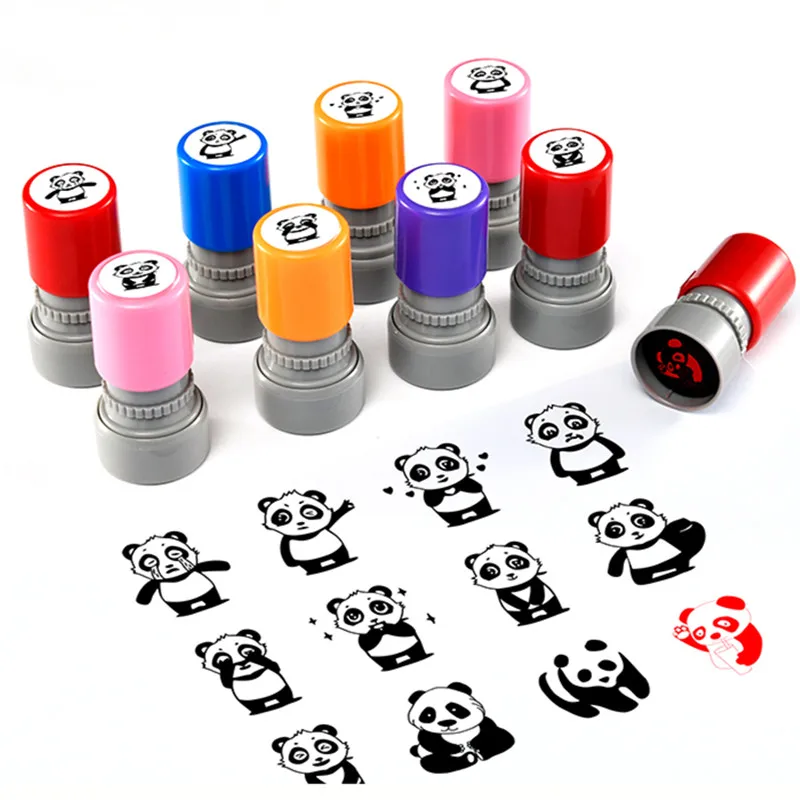 Cute-cartoon-panda-expression-pack-stamp-mark-personality-LOGO-score ...