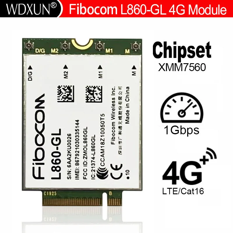 Fibocom-L860-L860-GL-LTE-FDD-TDD-Cat16-1Gbps-DL-Cellular-Module-chipset ...