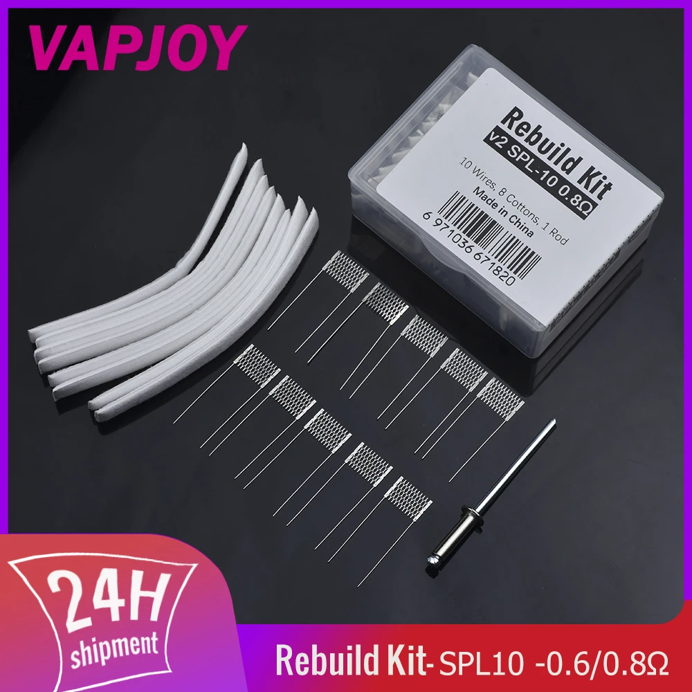 1/2/5/10Set Rebuild Kit v2 for SPL10 0.6/0.8ohm Meshed Wire 9x6mm with ...