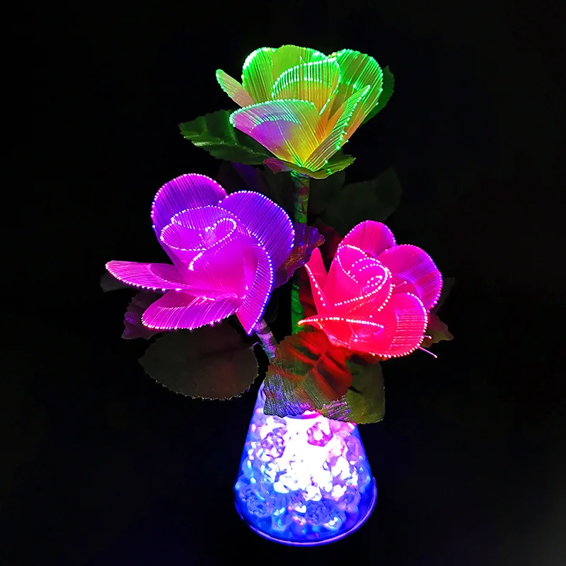 Fiber Optic Flowers