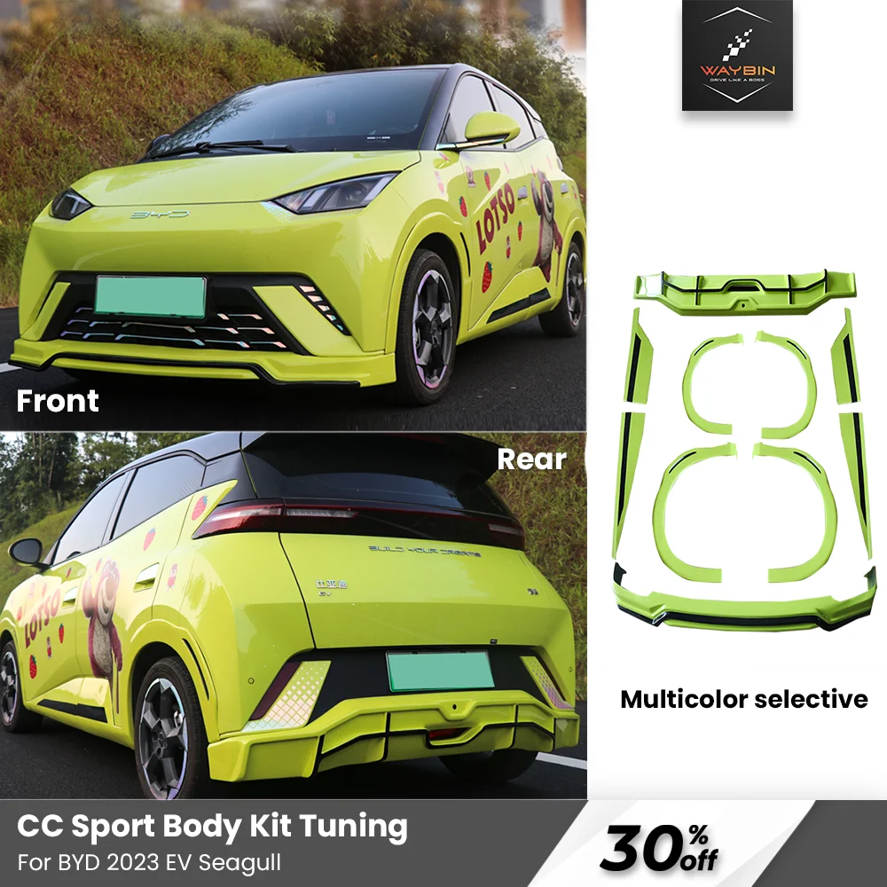 2024-Seagull-Body-kit-For-BYD-2023-EV-Sport-Tuning-BYD-Front-Bumper ...