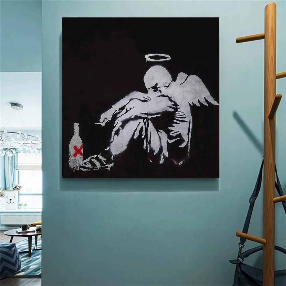 Banksy Prints Fallen Angel