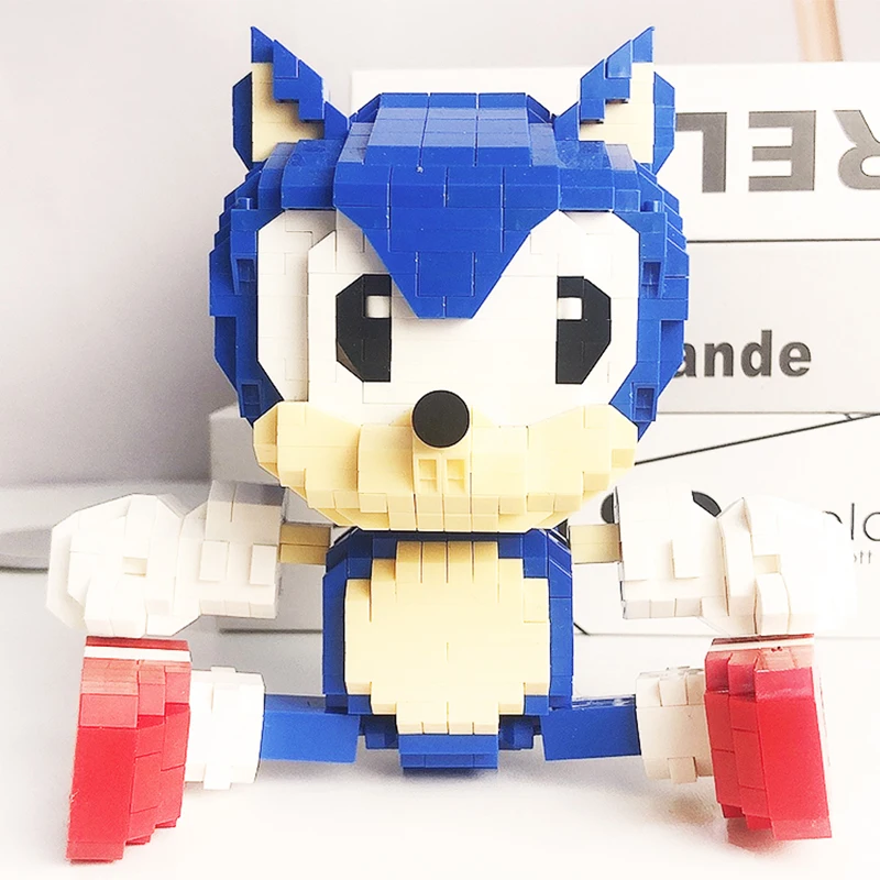 Sonic-Building-Blocks-Toy-Bricks-Knuckles-the-Echidna-Tails-Anime ...