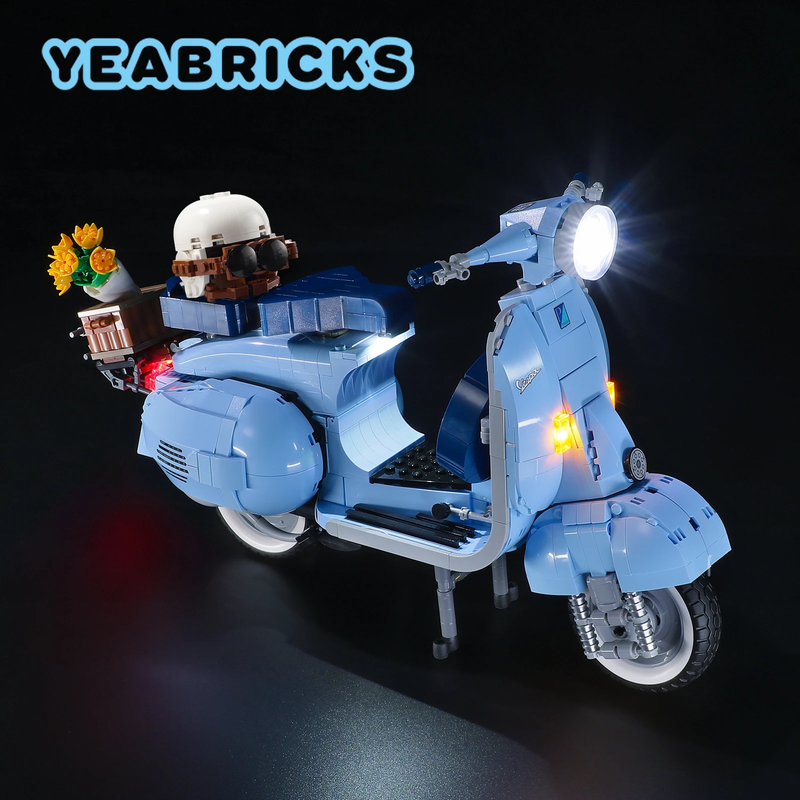 YEABRICKS LED Light Kit for 10298 Vespa 125 Building Blocks Set (NOT ...