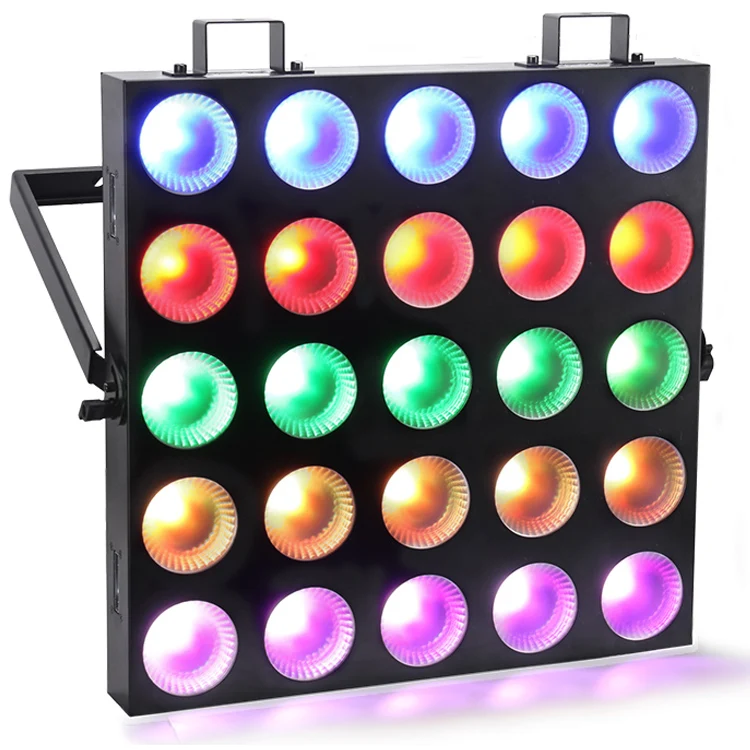 Marslite-DMX-25-10W-RGB-color-LED-matrix-blinder-light-con-el-mejor ...