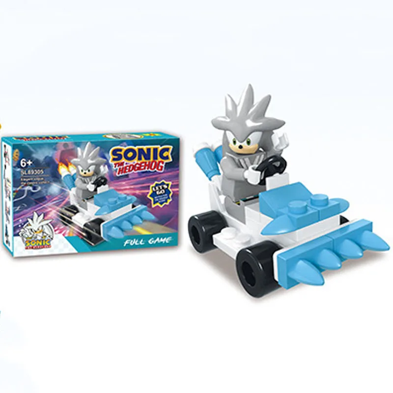 Bloques de construcción de Sonic the Hedgehog, personajes de dibujos ...