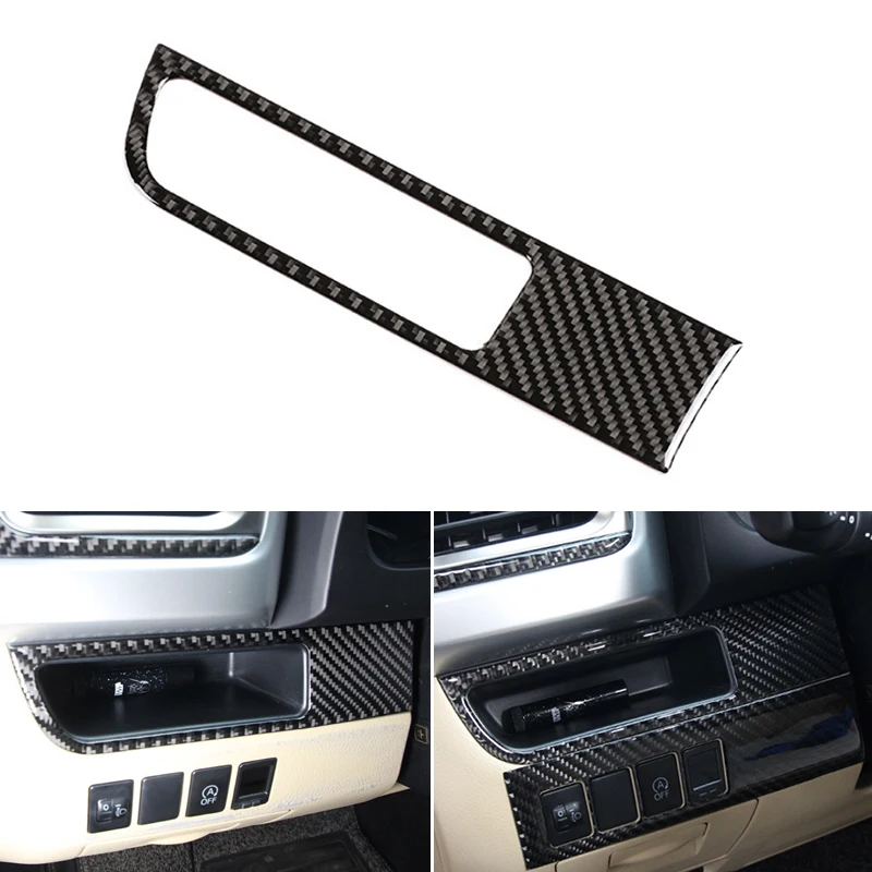 Soft-Carbon-Fiber-Car-Styling-Interior-Driver-Side-Card-Slot-Panel ...