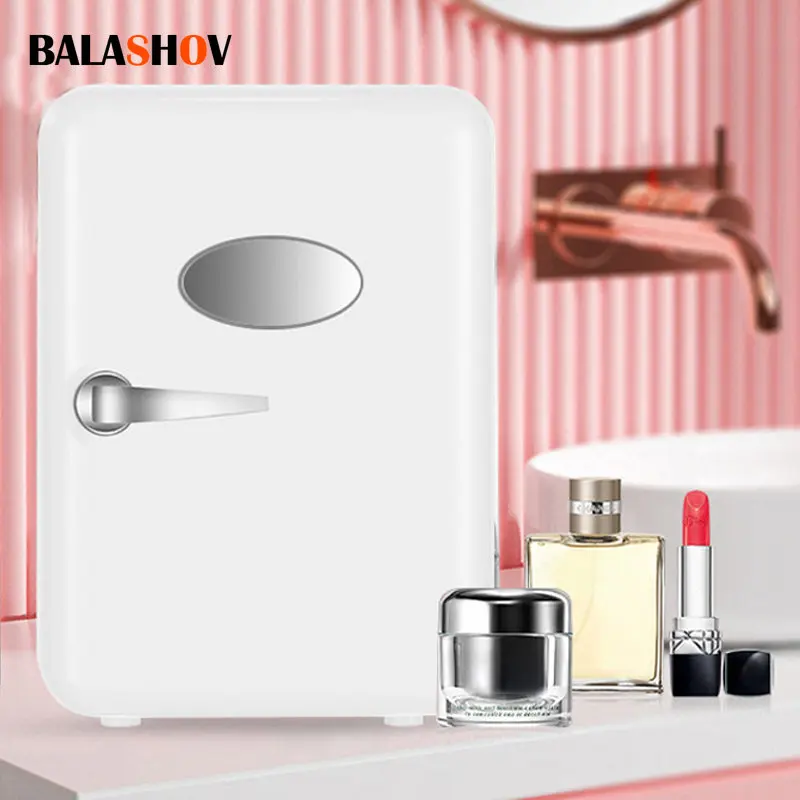 Mini Fridge 4l Makeup Fridge 12v/220v Cooler And Warmer Beauty Fridge ...