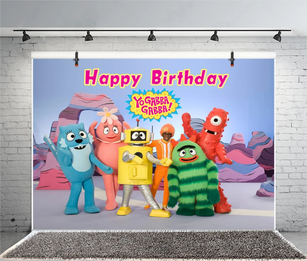 Yo Gabba Birthday Banner Printable Yo Gabba Gabba! Birthday Party