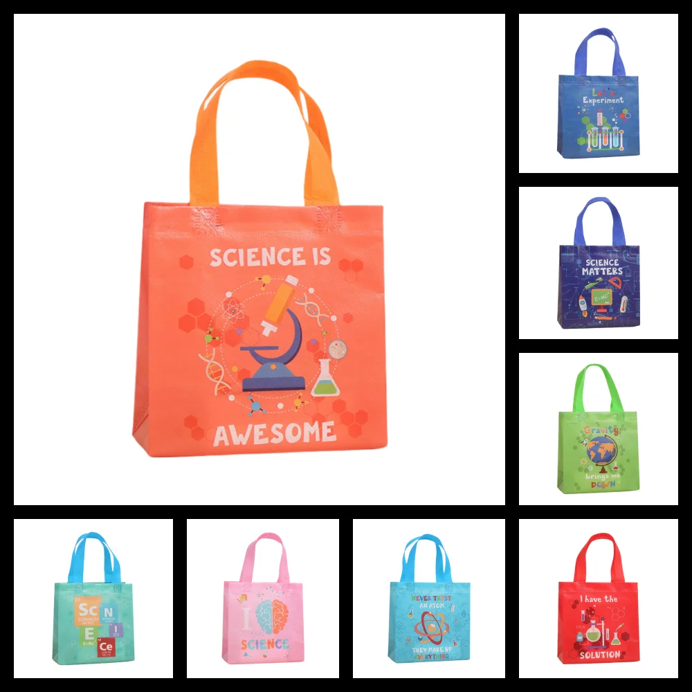 Science-Party-Birthday-Game-Candy-Biscuit-Goodie-School-Bags-for-kids ...
