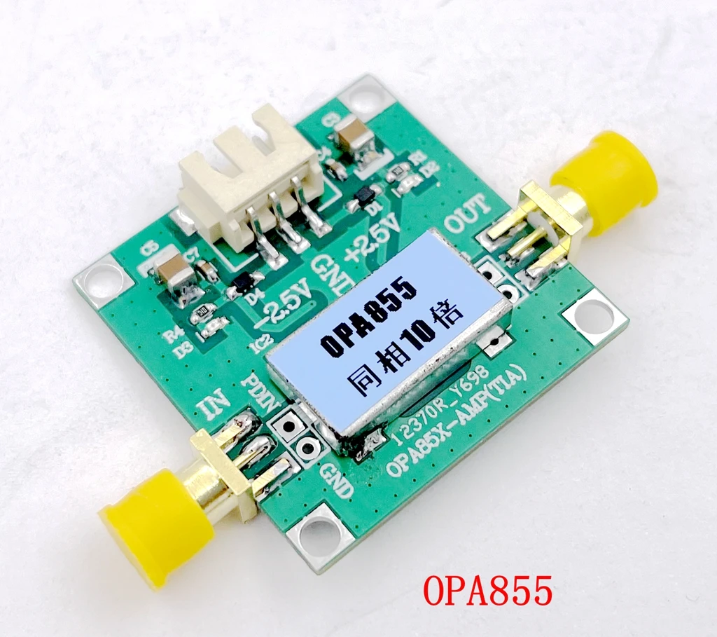 Opa855 8ghz Broadband Low Noise Operational Amplifier Transimpedance Voltage Amplifier ...
