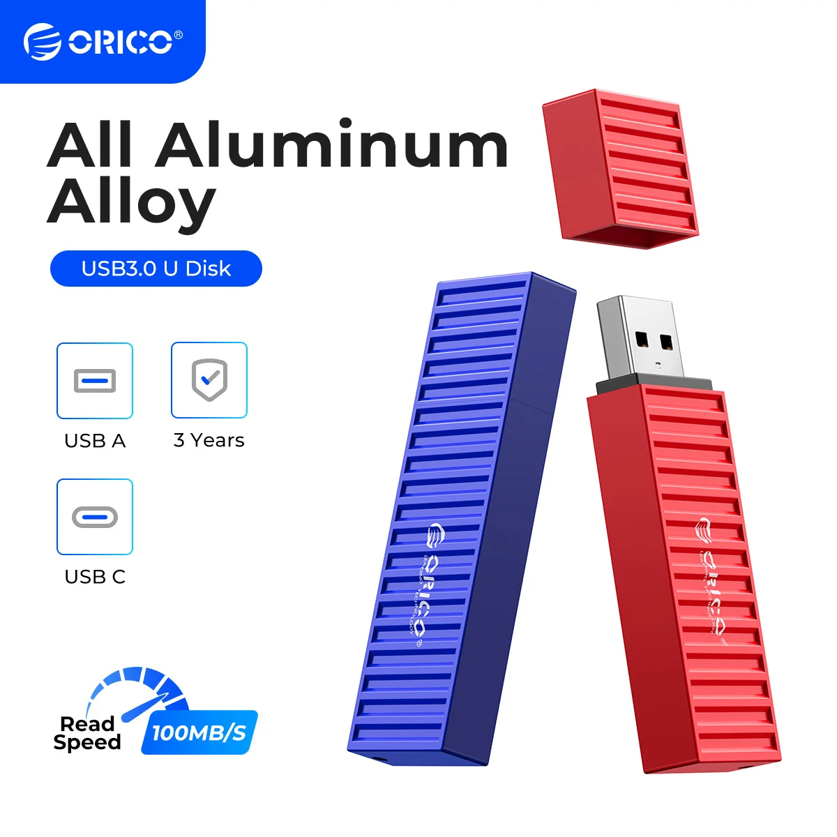 ORICO USB 3.2 USB Flash Drives 32GB 64GB 128GB 256GB Pen Drive Memory ...