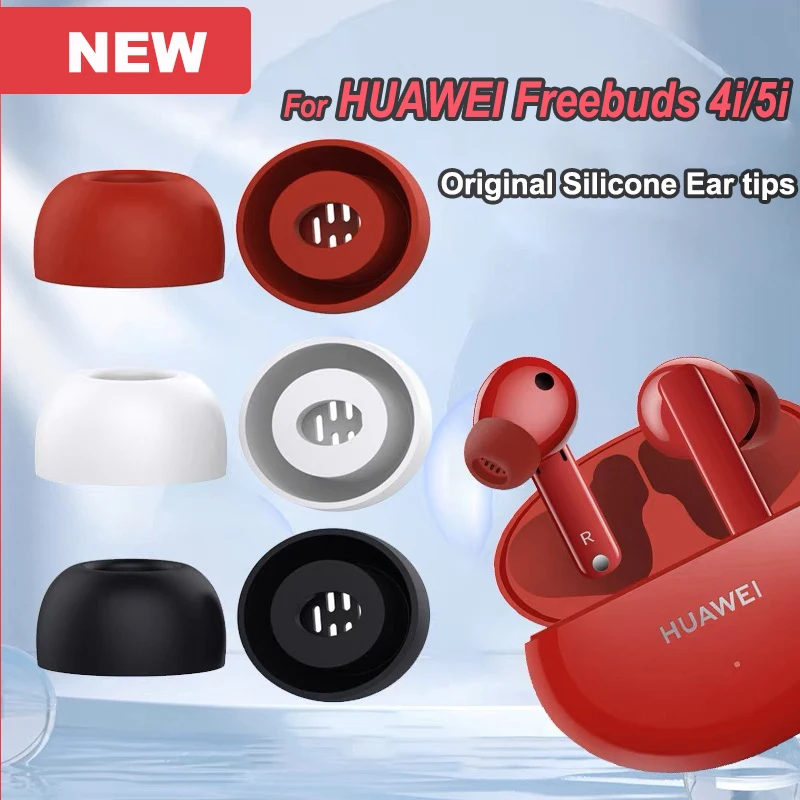 For-Huawei-Freebuds-4i-5i-HONOR-Earbuds-X3-Eartips-Silicone-Ear-pads ...