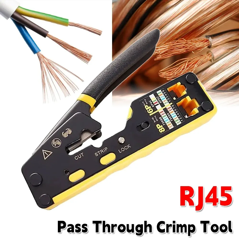 Multifunctional-Network-Pliers-3-IN-1-Crimp-Cut-Strip-LAN-CAT8-7-6A-6 ...