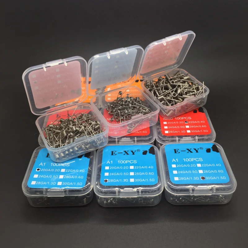 100-st-cke-rda-rta-rdta-docht-draht-mtl-spule-vorgefertigte-awg ...